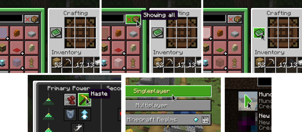 Resource Pack : InventorySense UI [1.8 - 1.16] - Minecraft-France