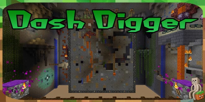 [Map] Dash Digger [1.12.2] - Minecraft-France