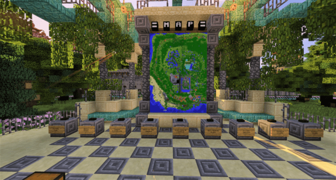 [Map] The Secret island [1.13.2] - Minecraft-France