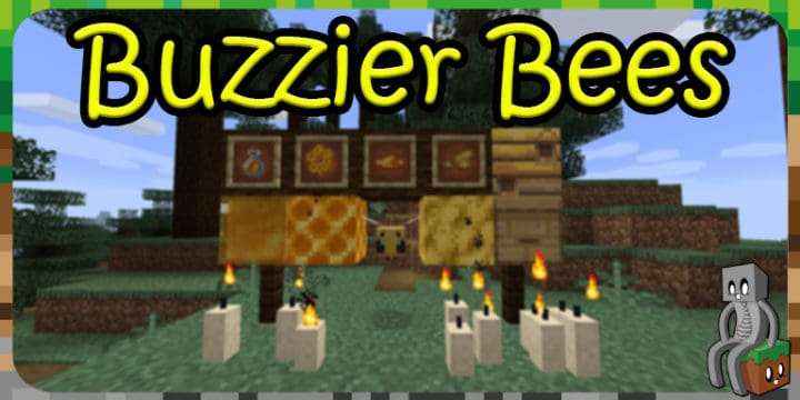 Mod : Buzzier Bees [1.15.2 - 1.16.5] - Minecraft-France