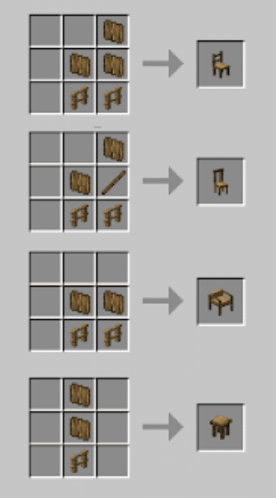 Mod : Macaw's Furniture [1.12.2 - 1.16.5] - Minecraft-France