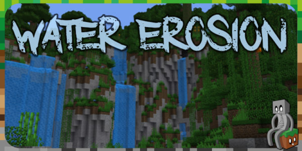 Mod : Water Erosion 🌊 [1.12.2 - 1.20.6] - Minecraft-France