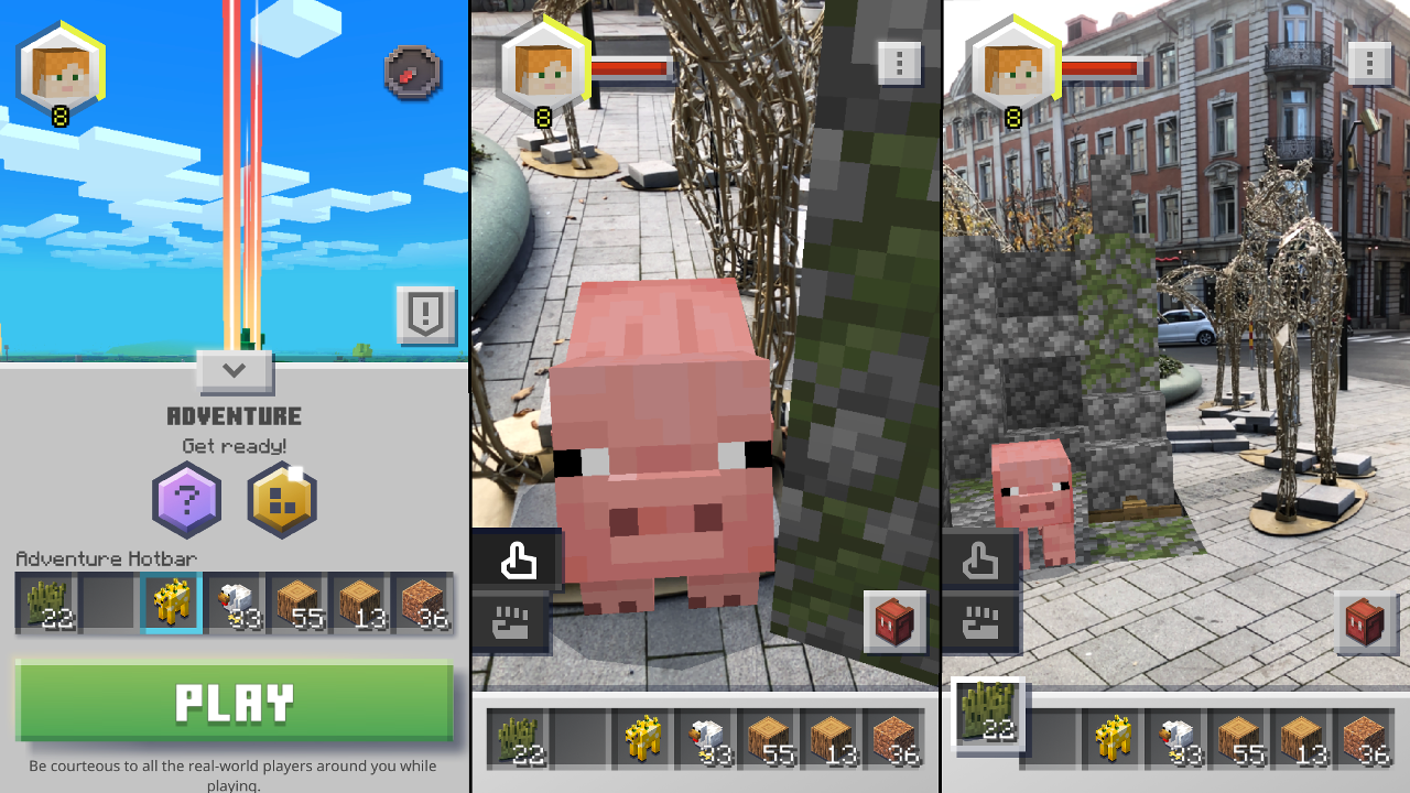 Minecraft Earth - Retrouvez l'actualité du jeu mobile - Minecraft-France