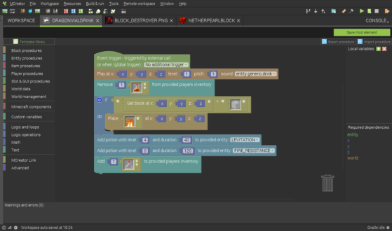 Réalisez vos Mods Minecraft avec MCreator - Minecraft-France