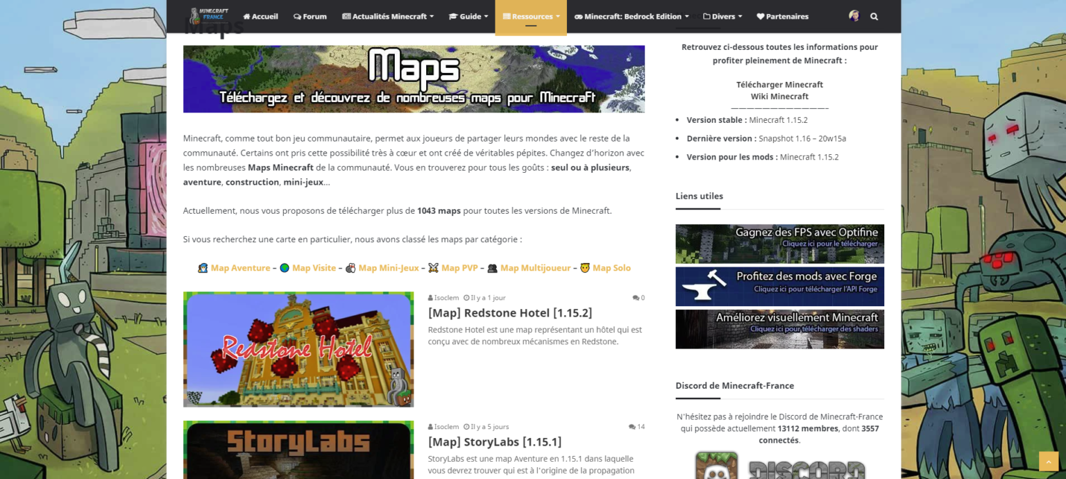 👨‍🏫 Comment installer une Map Minecraft ? - Minecraft-France