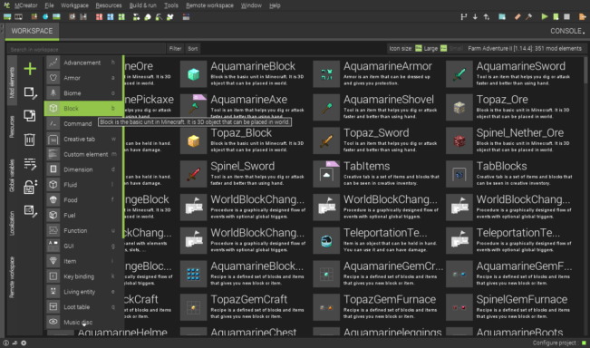 Réalisez vos Mods Minecraft avec MCreator - Minecraft-France