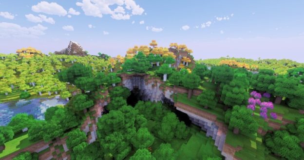 Resource Pack : Cubed Textures 🌲 [1.13 - 1.15] - Minecraft-France