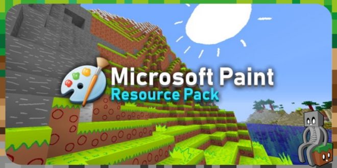 Resource Pack : MS Paint 🎨 [1.16] - Minecraft-France