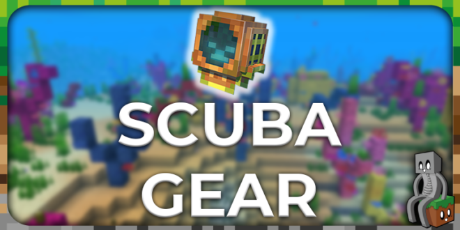 Mod : Scuba gear 🥽 [1.15.2 - 1.20.1] - Minecraft-France
