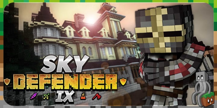 Map : SkyDefender IX ☁️ [1.8+] - Minecraft-France