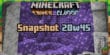 Minecraft 1.17 - Snapshot 20w45a - Minecraft-France