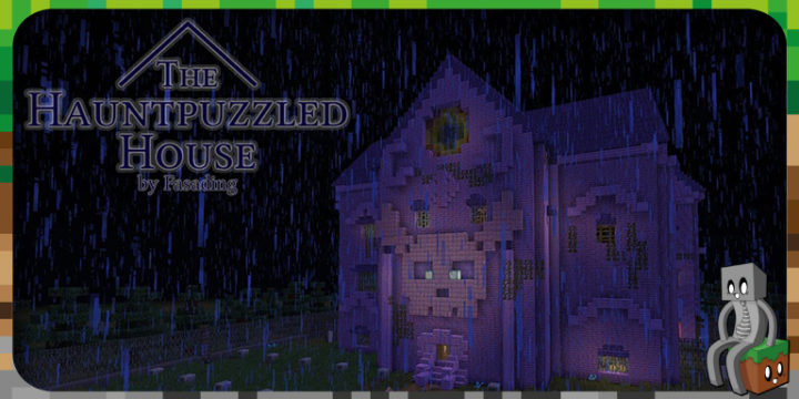 Map : The Hauntedpuzzled House 🏫 [1.16.4] - Minecraft-France