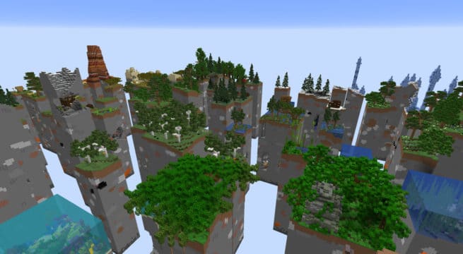 Map : Mega Chunk Challenge [1.15] - Minecraft-France