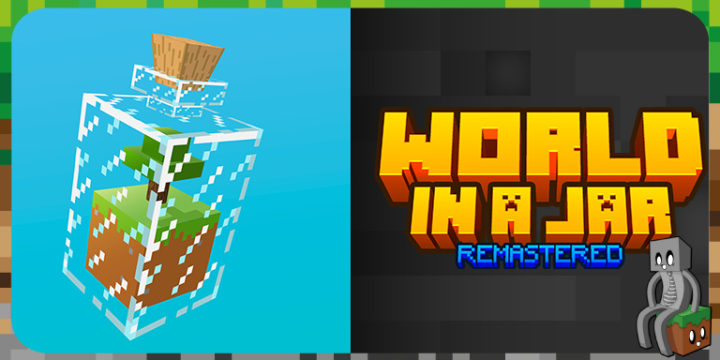 Map : World in a Jar : Remastered [1.16.5] - Minecraft-France