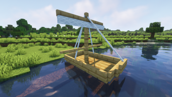 Mod : Small Ships 🚢 [1.16.5] - Minecraft-France