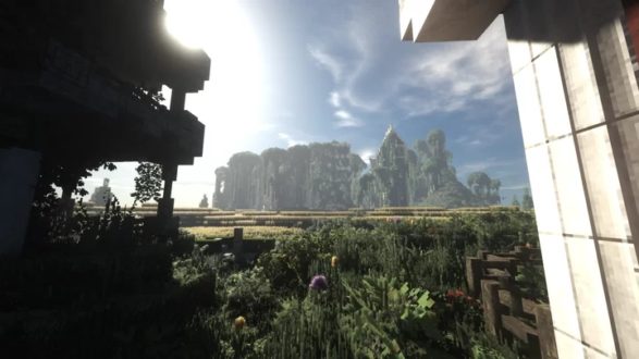 Map : The Overgrown City 🌇 [1.16.5] - Minecraft-France