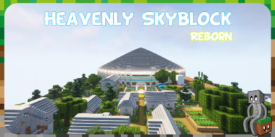 Map : Heavenly Skyblock Reborn [1.14 - 1.16] - Minecraft-France