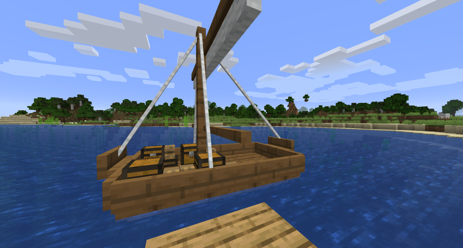 Mod : Small Ships 🚢 [1.16.5] - Minecraft-France