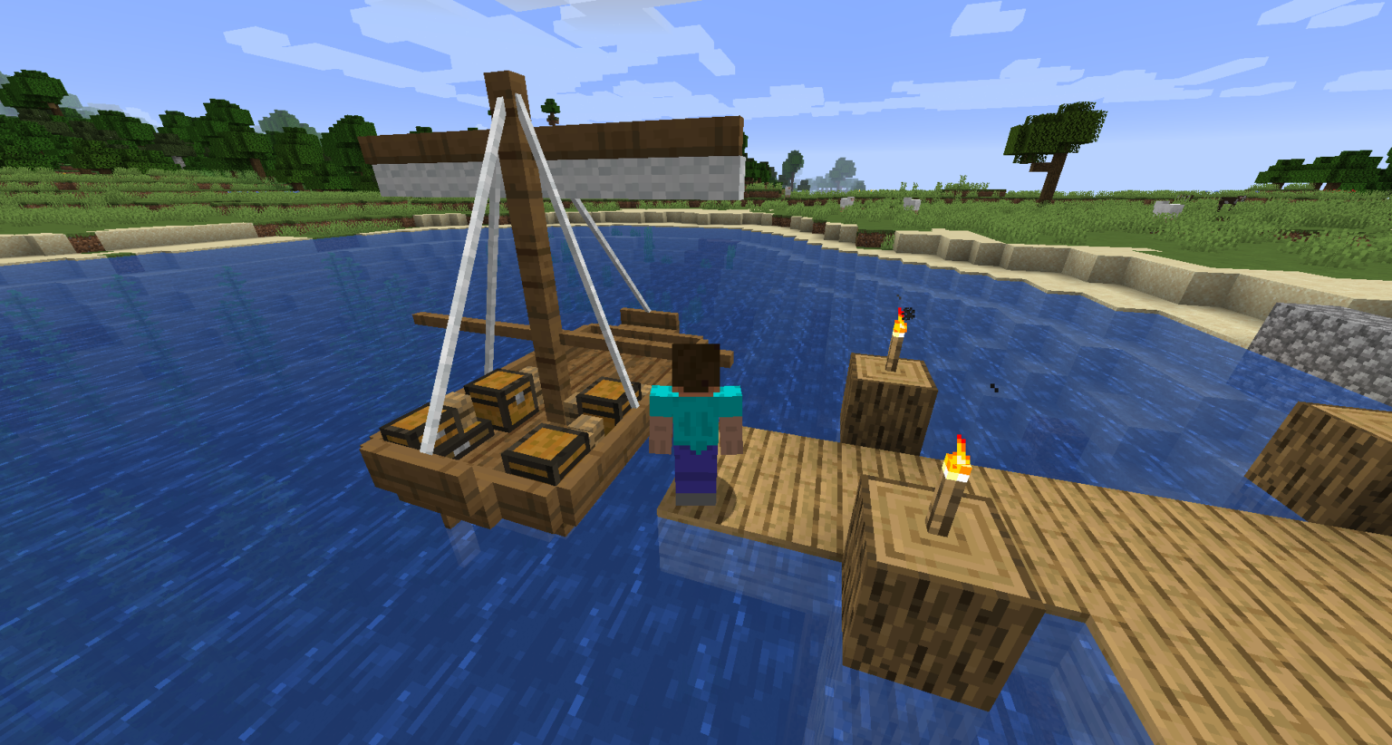 Mod : Small Ships 🚢 [1.16.5] - Minecraft-France