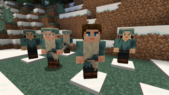 Resource Pack : Human Villagers [1.16 - 1.17] - Minecraft-France
