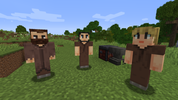 Resource Pack : Human Villagers [1.16 - 1.17] - Minecraft-France