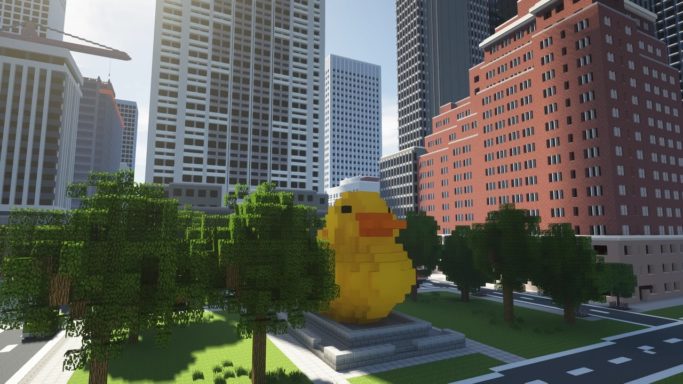 Map : TheBuildingDuck's City 🐤[1.14.4] - Minecraft-France