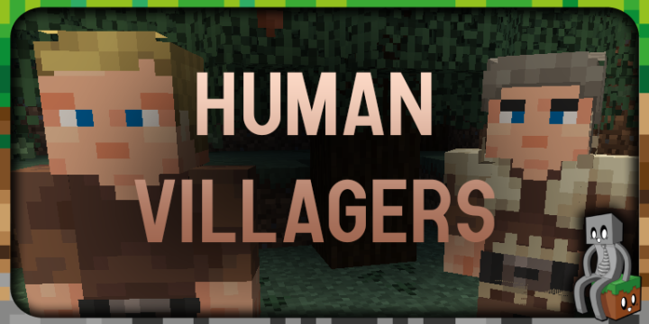 Resource Pack : Human Villagers [1.16 - 1.17] - Minecraft-France