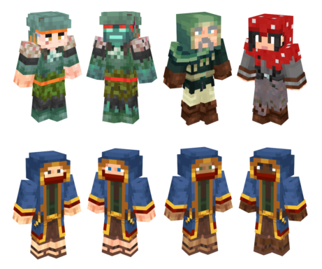 Resource Pack : Human Villagers [1.16 - 1.17] - Minecraft-France