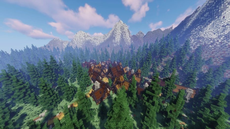 Map : Medieval Kingdom 🏰 [1.16] - Minecraft-France