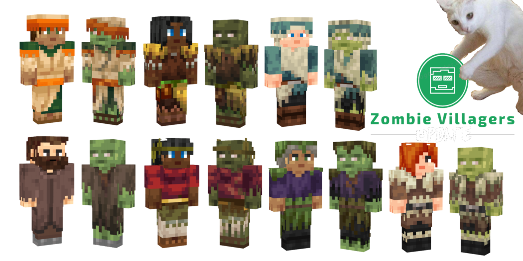 Resource Pack : Human Villagers [1.16 - 1.17] - Minecraft-France