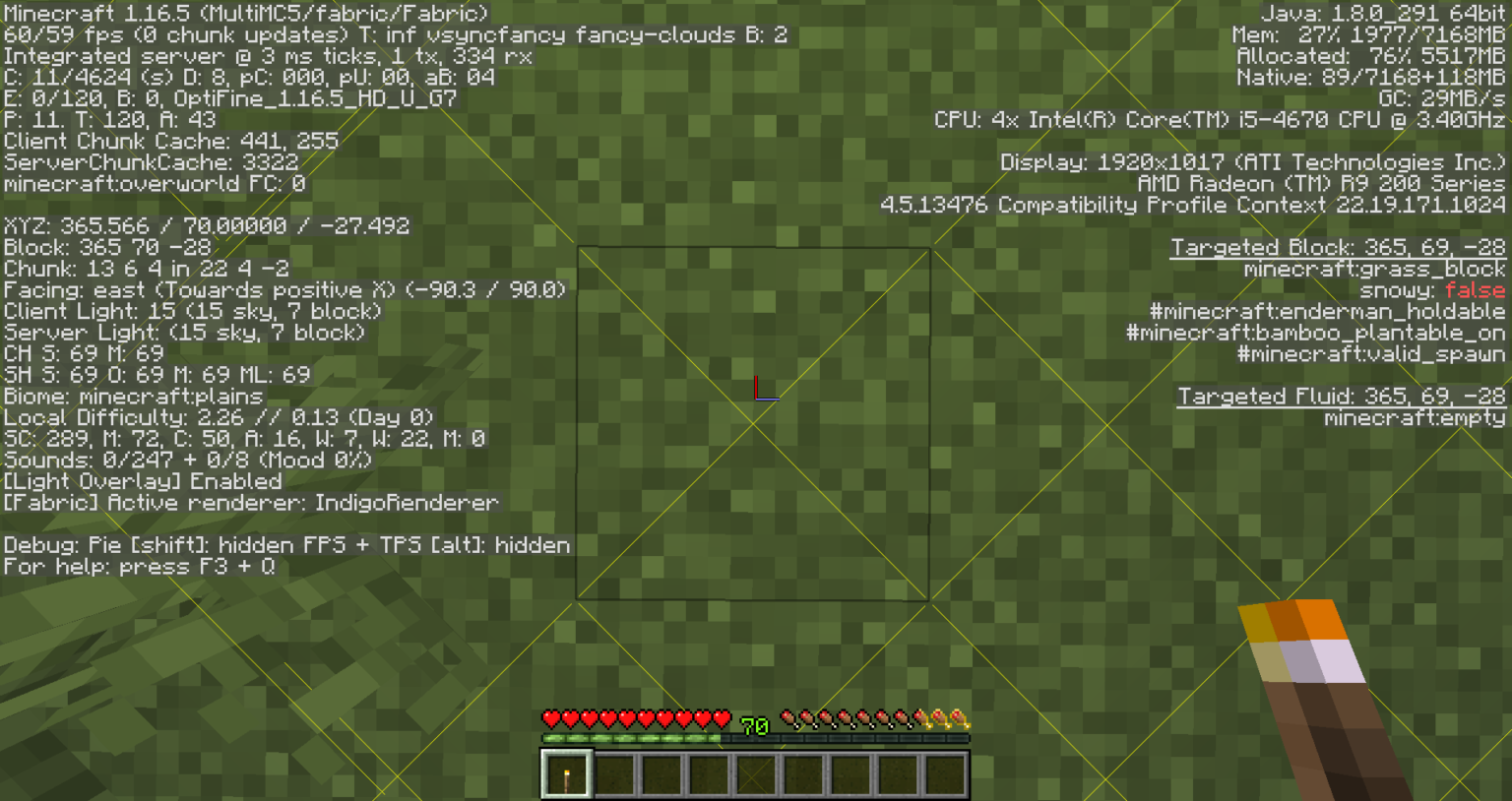 Mod Light Overlay 💡 [1.14.4 - 1.21] - Minecraft-France