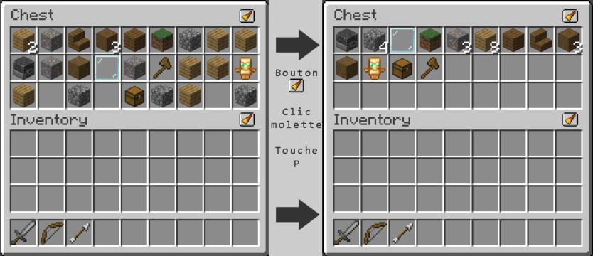 Mod : Inventory Sorting [1.14.4 - 1.20.1] - Minecraft-France