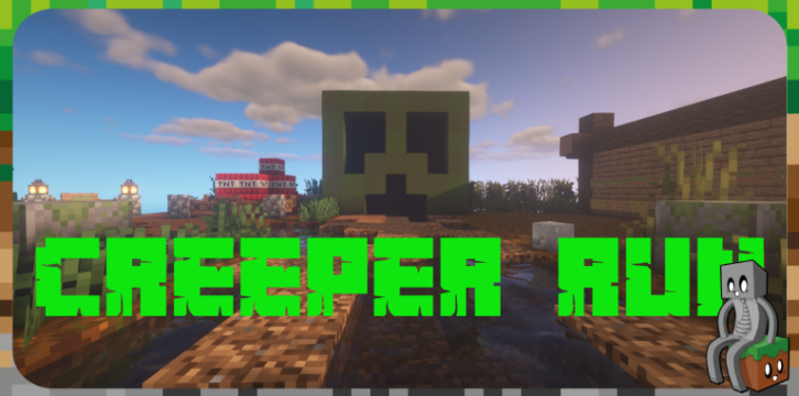 Map : Creeper Run 👽 [1.15.2] - Minecraft-France