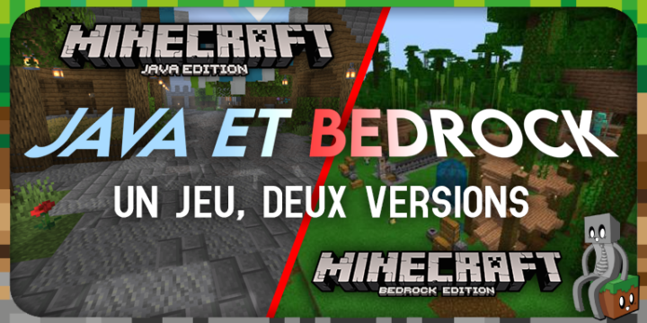 Dossier : Java et Bedrock : un jeu, deux versions - Minecraft-France