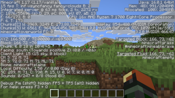 Comment fonctionne la touche F3 dans Minecraft ? - Minecraft-France