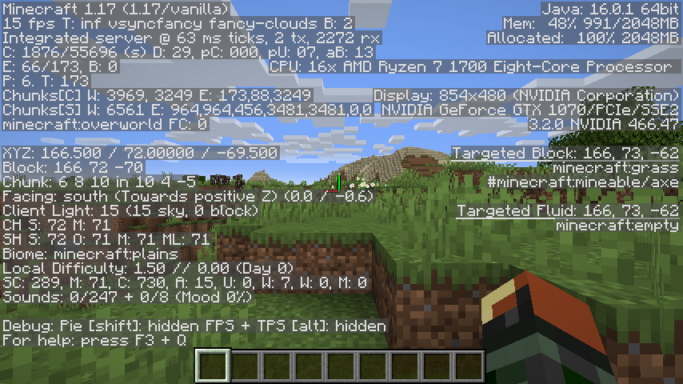 Comment fonctionne la touche F3 dans Minecraft ? - Minecraft-France