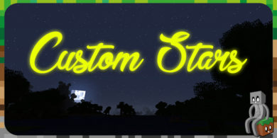 Mod : Custom Stars ⭐ [1.16.5 - 1.19.4] - Minecraft-France