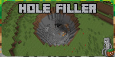 Mod : Hole Filler [1.12.2 - 1.21.5] - Minecraft-France