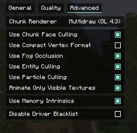 Mod : Sodium Reforged [1.16.5] - Minecraft-France