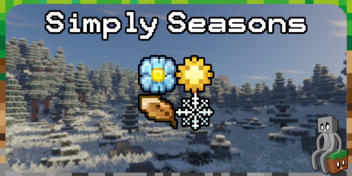 Mod : Simply Seasons 🌻[1.16.5] - Minecraft-France