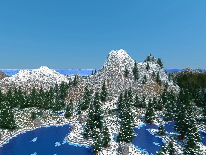 Map : The Official World of All Above [1.16.5] - Minecraft-France