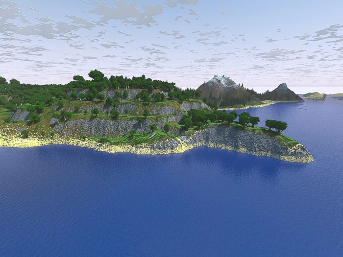 Map : The Official World of All Above [1.16.5] - Minecraft-France