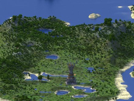 Map : The Official World of All Above [1.16.5] - Minecraft-France