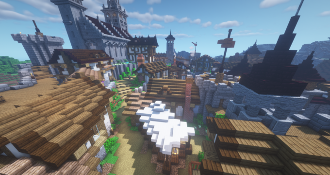 Map : Villager Trading Castle [1.16-1.17] - Minecraft-France