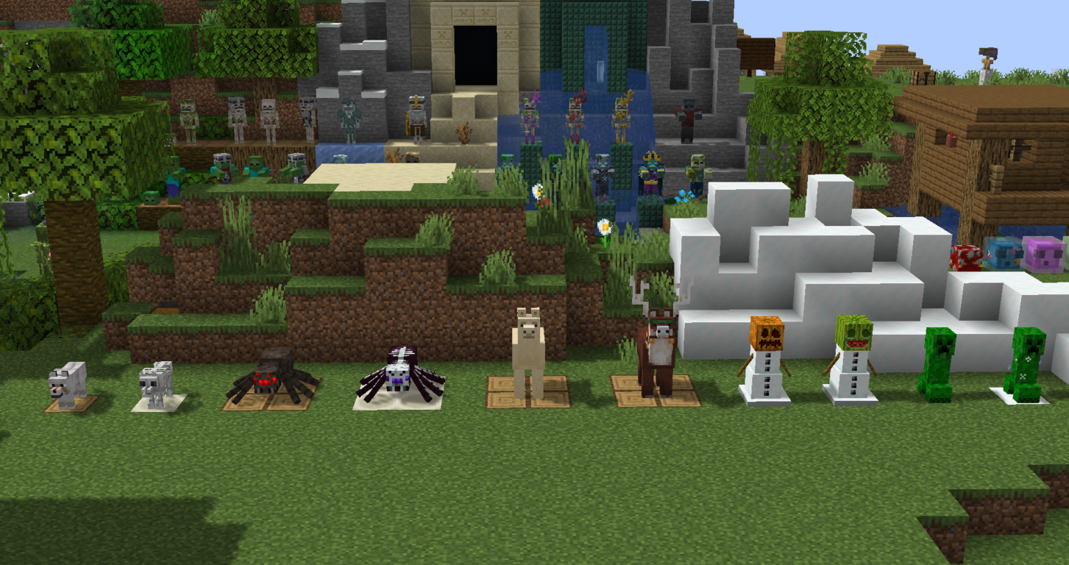 Resource Pack : ReCrafted Mobs [1.17 - 1.19] - Minecraft-France