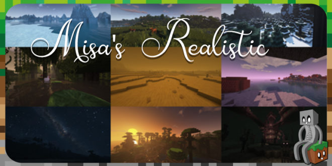 Resource Pack : Misa's Realistic [1.14 - 1.19] - Minecraft-France