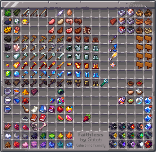 Resource Pack : Faithless [1.7 - 1.20] - Minecraft-France