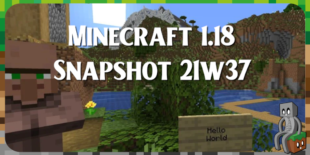 Minecraft 1.18 : Snapshot 21w37a - Minecraft-France