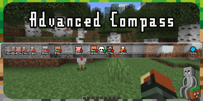Mod : Advanced Compass [1.16.5 - 1.20.4] - Minecraft-France
