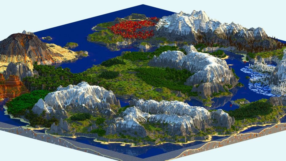 Map : Official Starter Map [1.17] - Minecraft-France